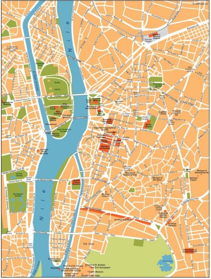 Cairo vector map. Eps Africa City Map. Illustrator Vector Maps. Eps ...