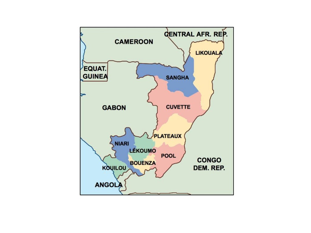 Congo Maps | Vector and Wall Maps for UK from Netmaps.uk