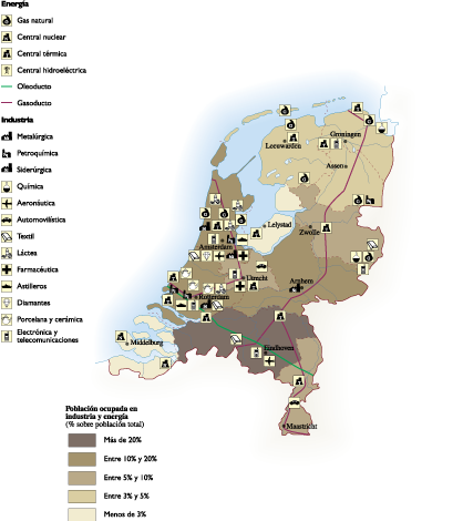 Netherlands Maps | Vector and Wall Maps for UK from Netmaps.uk